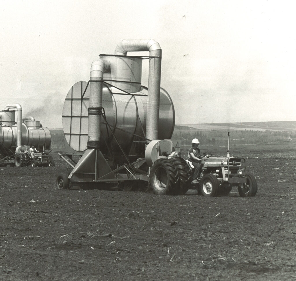 The company buys peat moss vacuum harvesters - Berger - EN