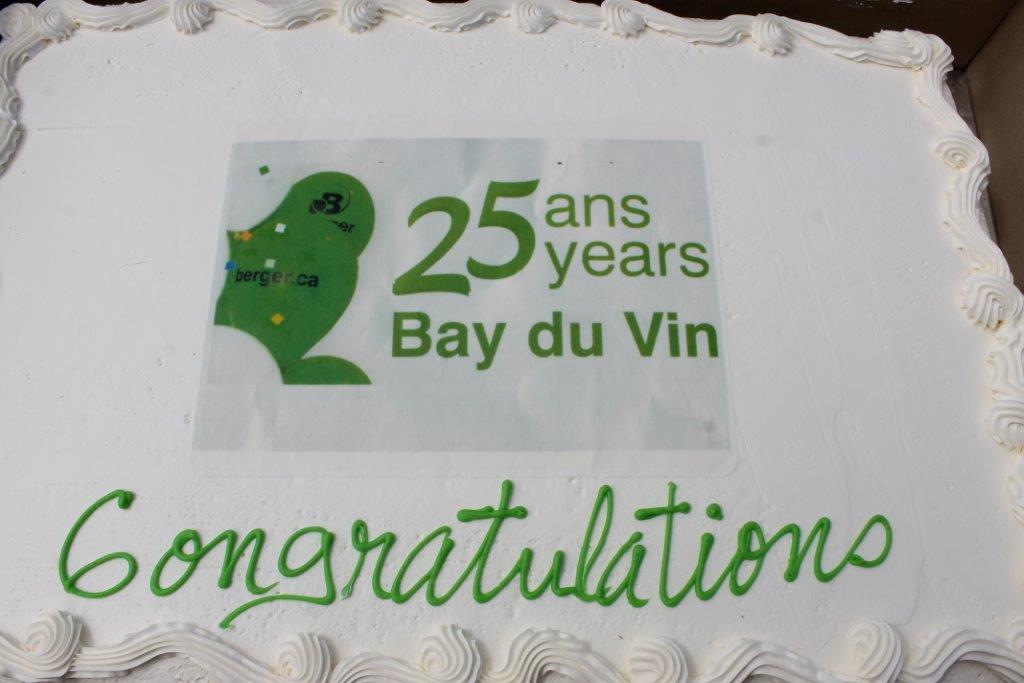 25e anniversaire du site de Bay du Vin - Berger